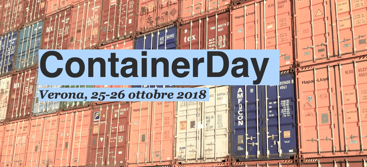 ContainerDay 2018 __ Welcome
